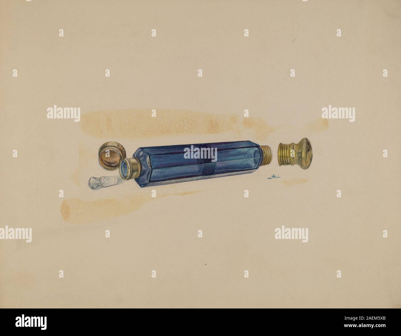 Ralph Atkinson, Perfume Bottle, 1938 Perfume Bottle; 1938date Stock ...