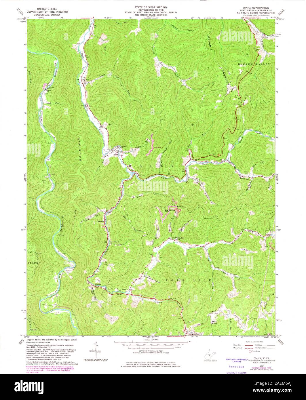 Diana map hi-res stock photography and images - Alamy