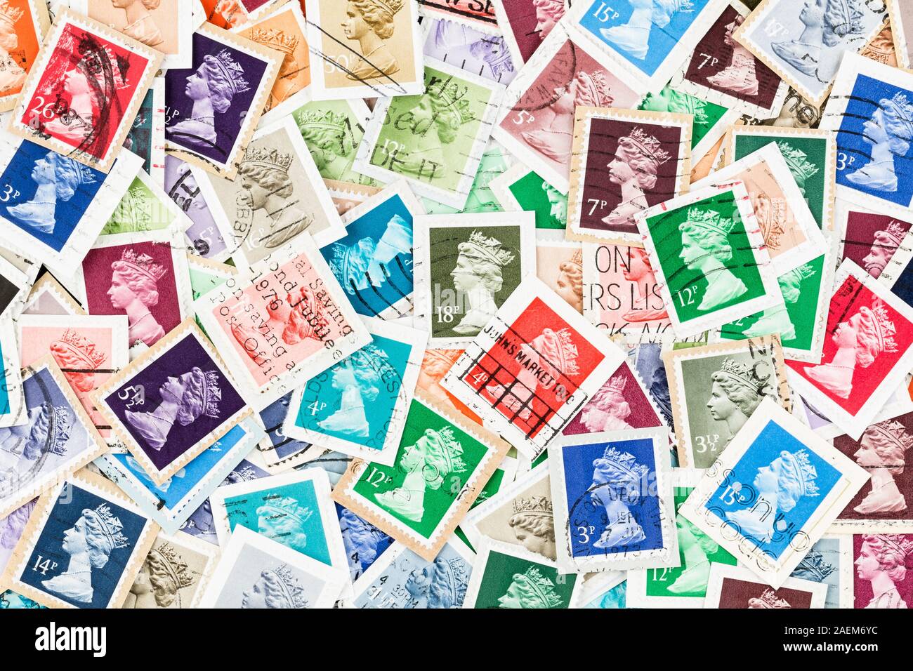 Machin stamp hi-res stock photography and images - Alamy