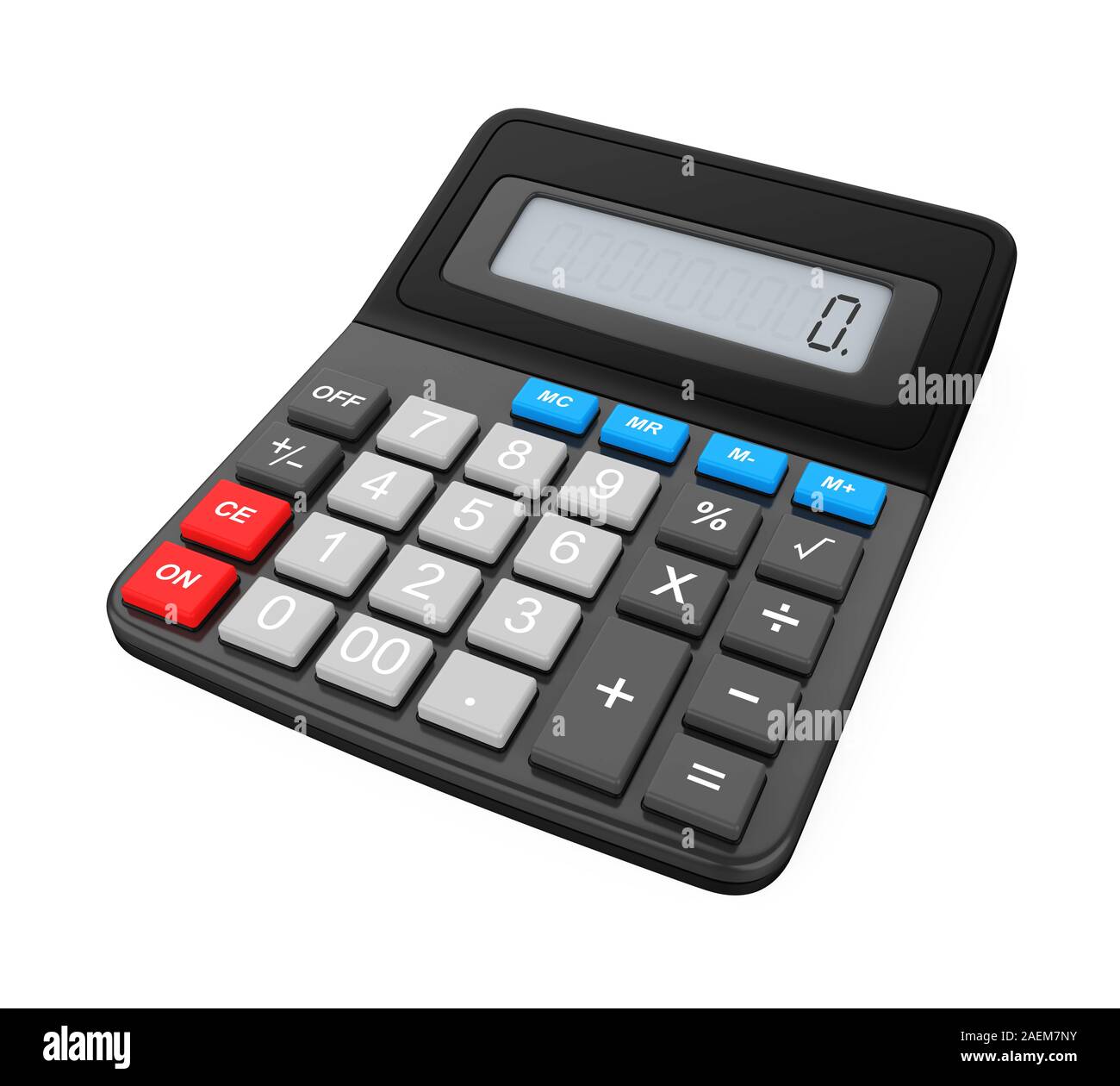 Financial calculator Cut Out Stock Images & Pictures - Alamy