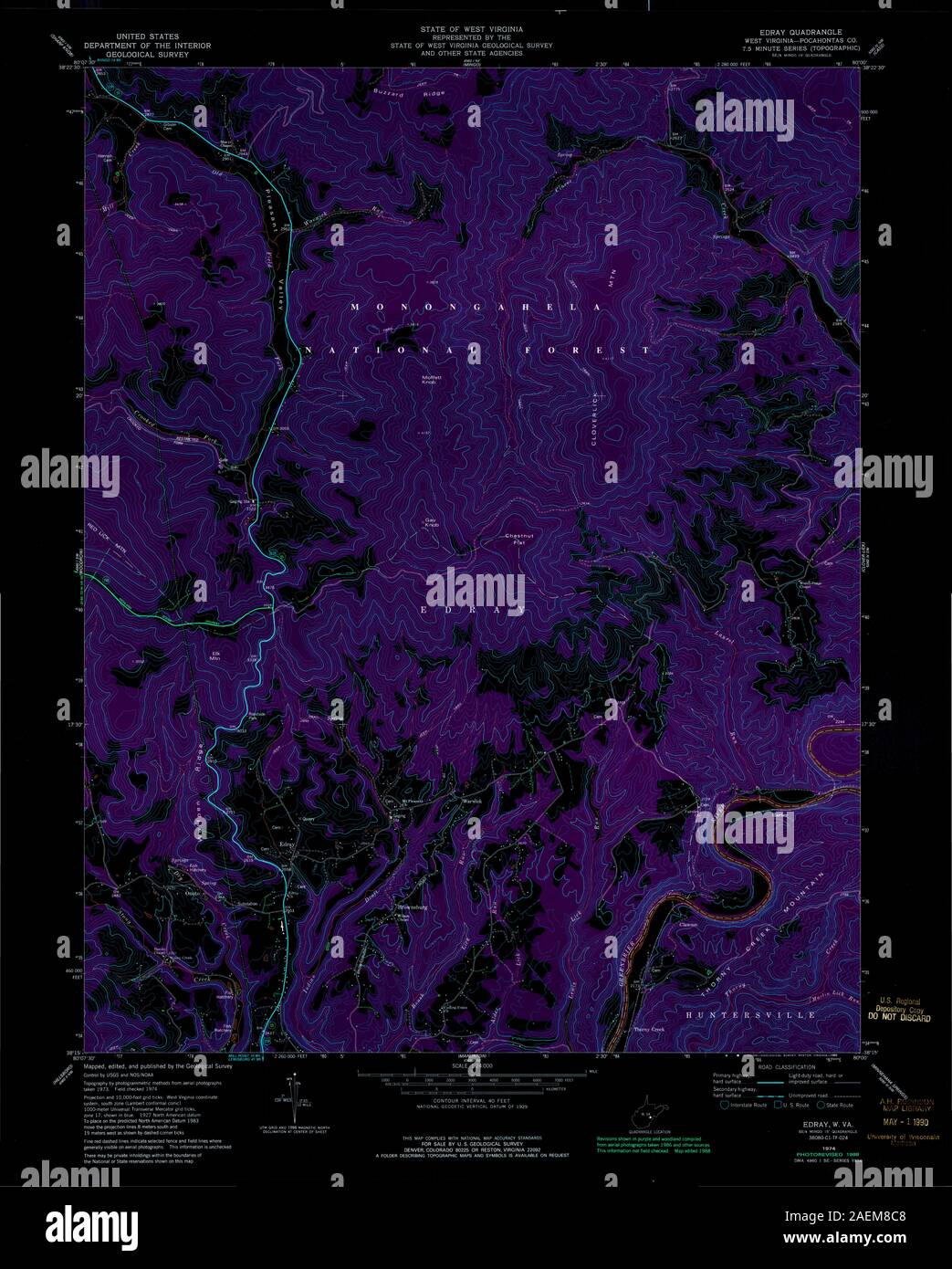 WV Edray 700665 1974 24000 Inverted Stock Photo - Alamy