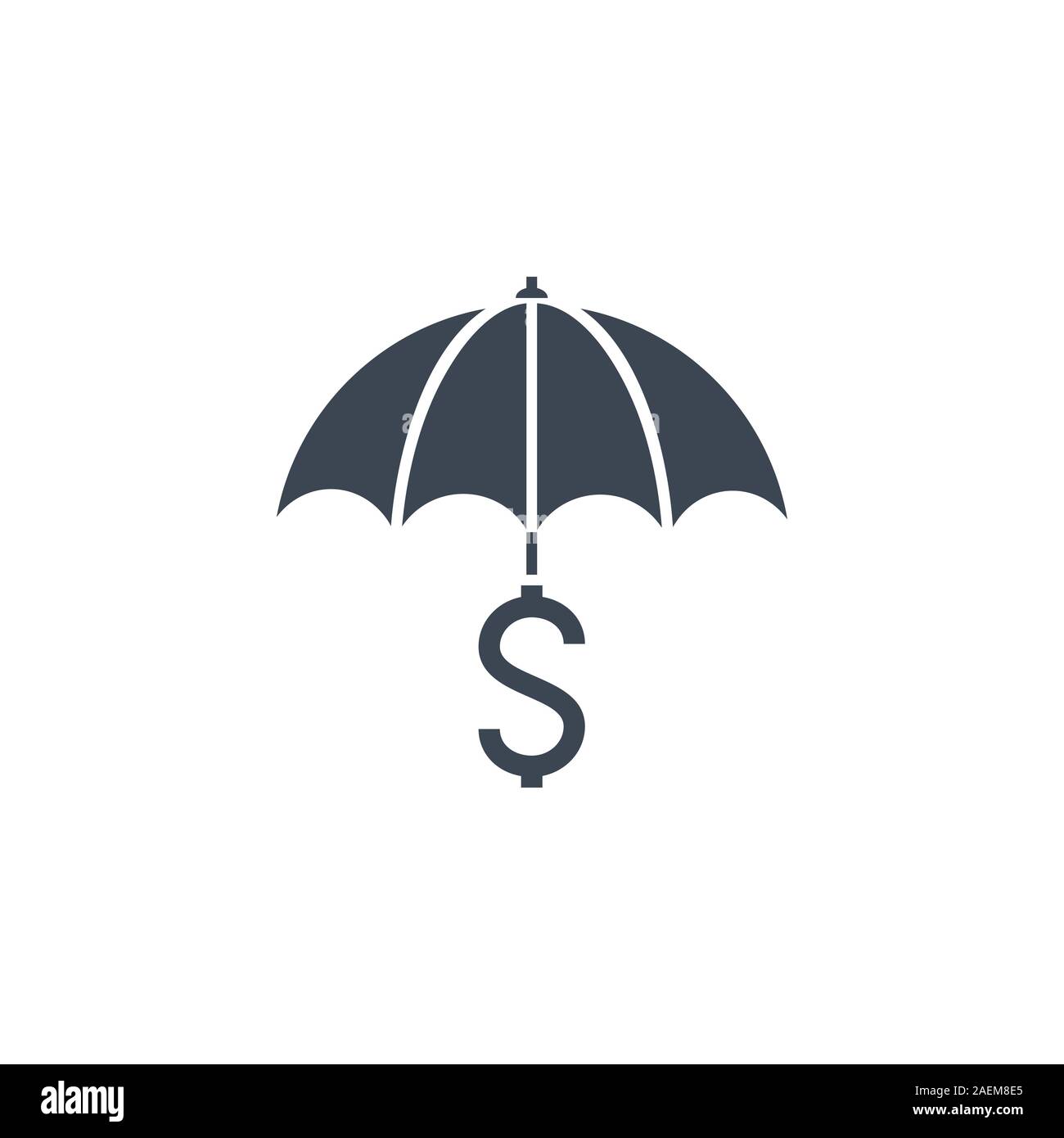 Funds Protect related vector glyph icon Stock Vector Image & Art - Alamy