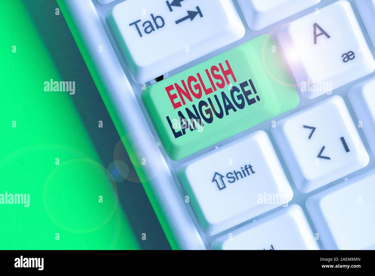 Conceptual hand writing showing English Language. Concept meaning third ...