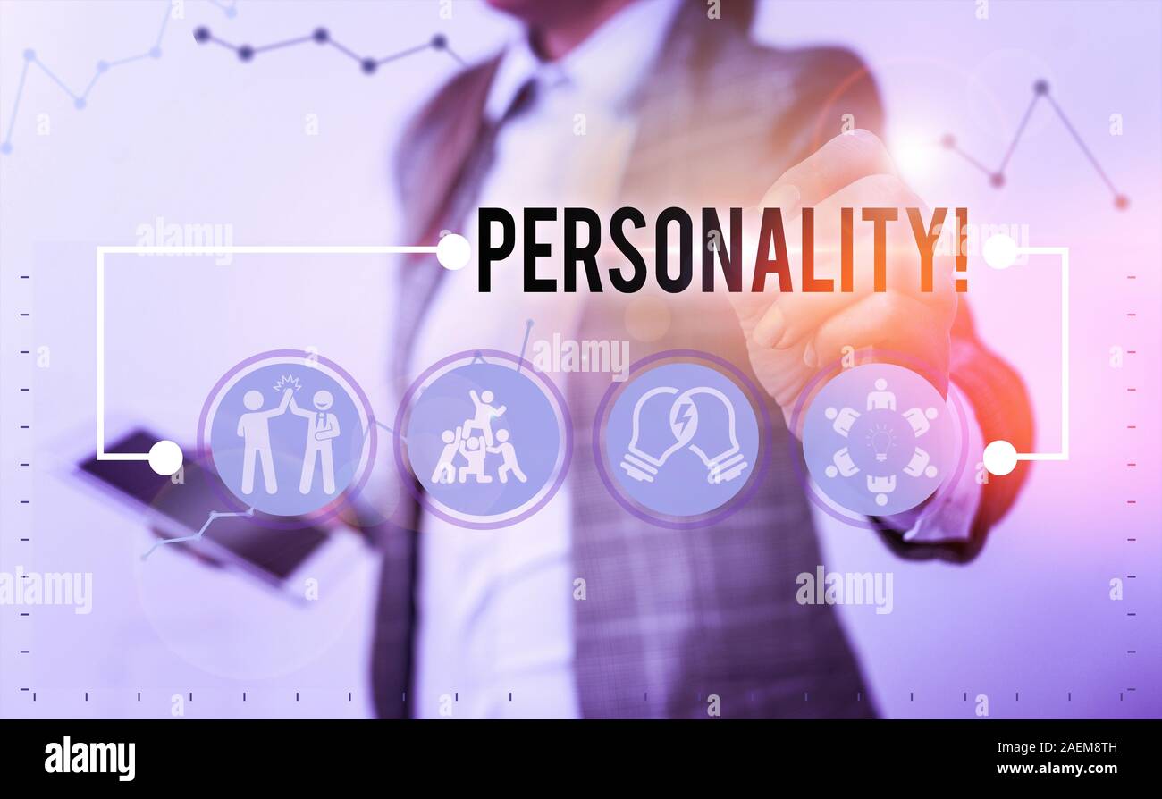 Handwriting text writing Personality. Conceptual photo combination ...