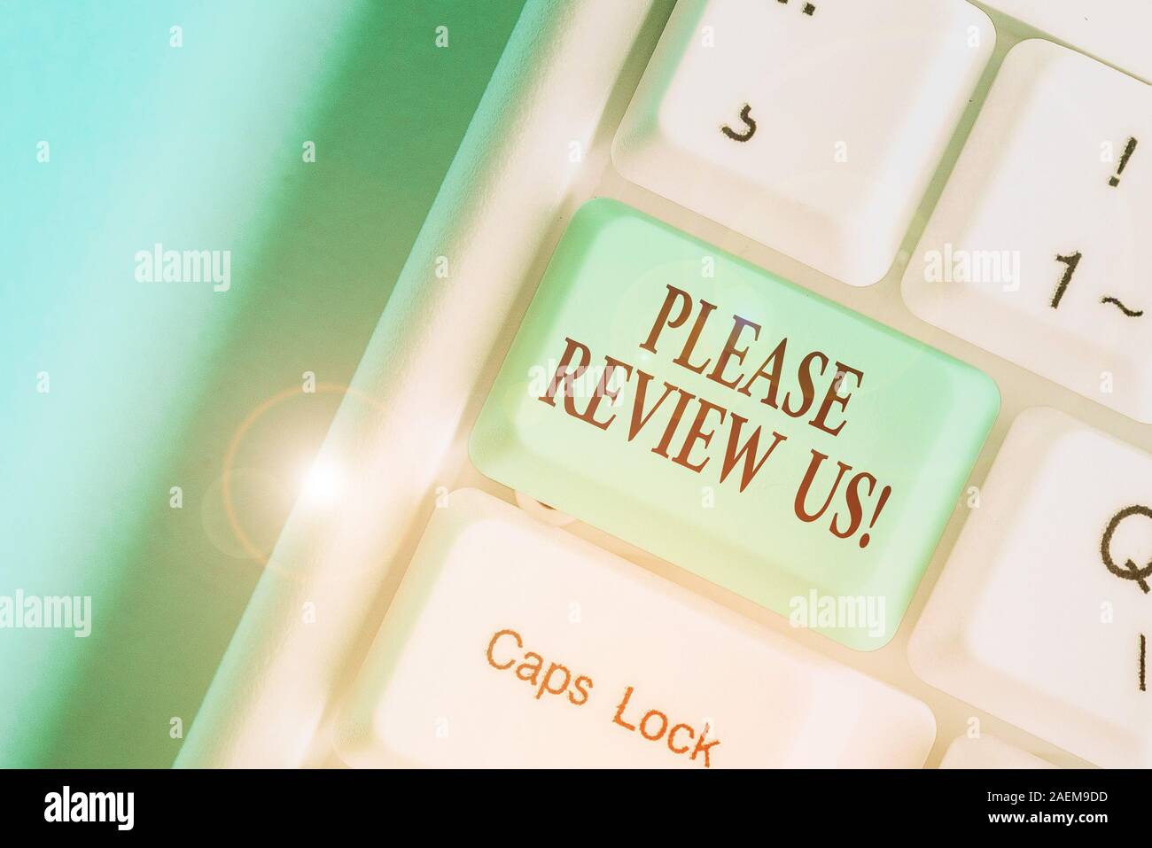 Handwriting text Please Review Us. Conceptual photo situation or system ...