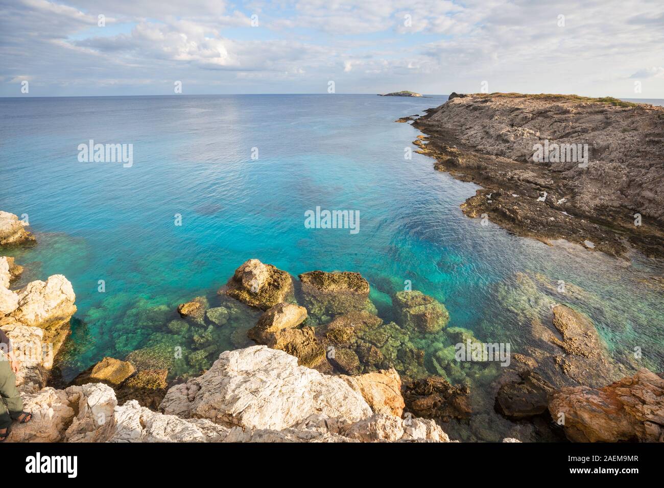 Beautiful beach in Northern Cyprus Stock Photo - Alamy