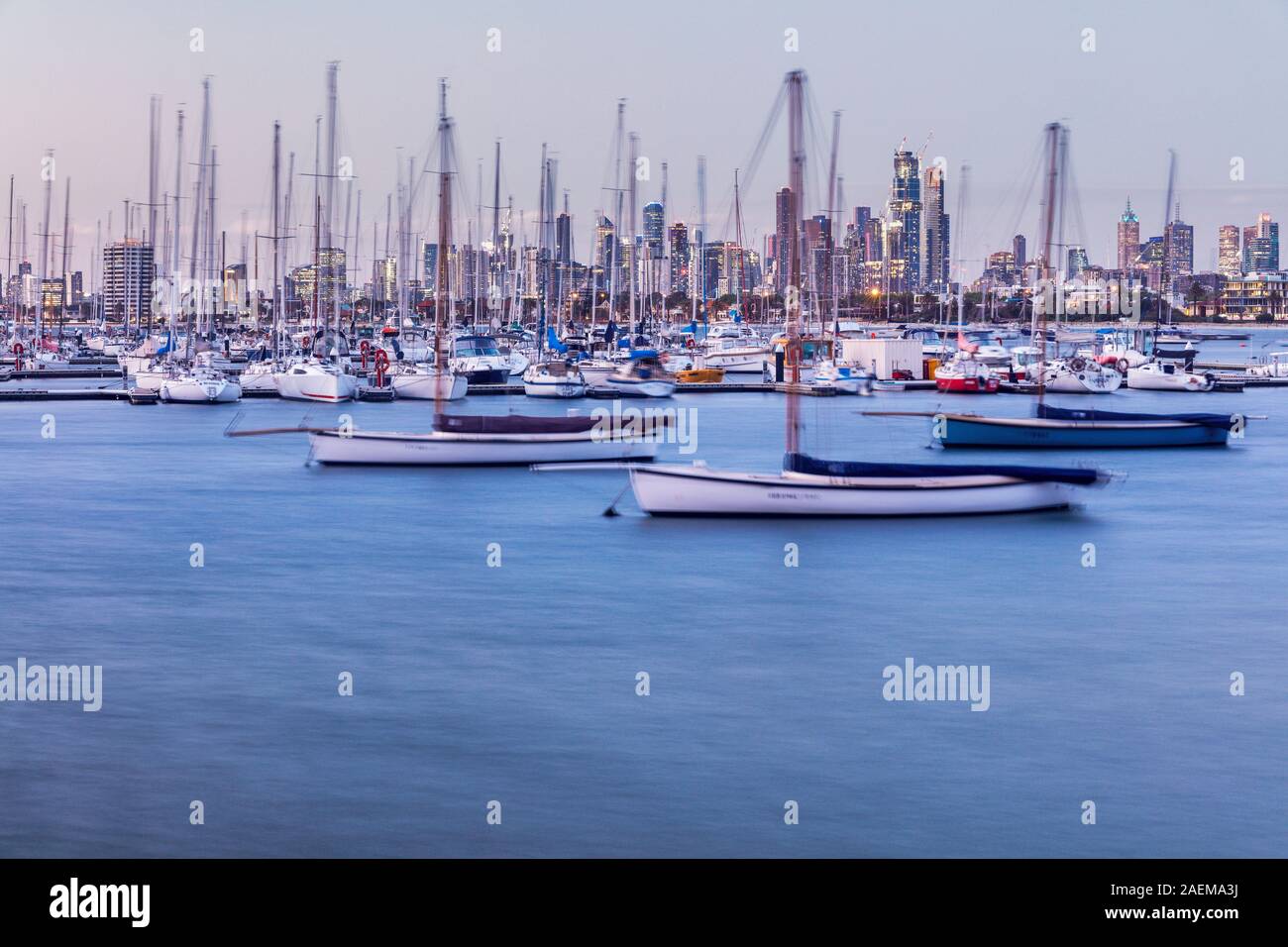 Tourist attractions in Melbourne Stock Photo - Alamy