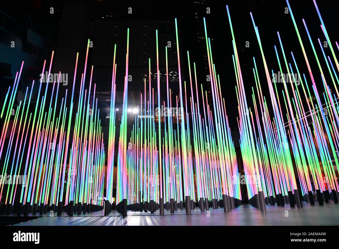 View of the Hexatron at the Chengdu International Finance Square in ...