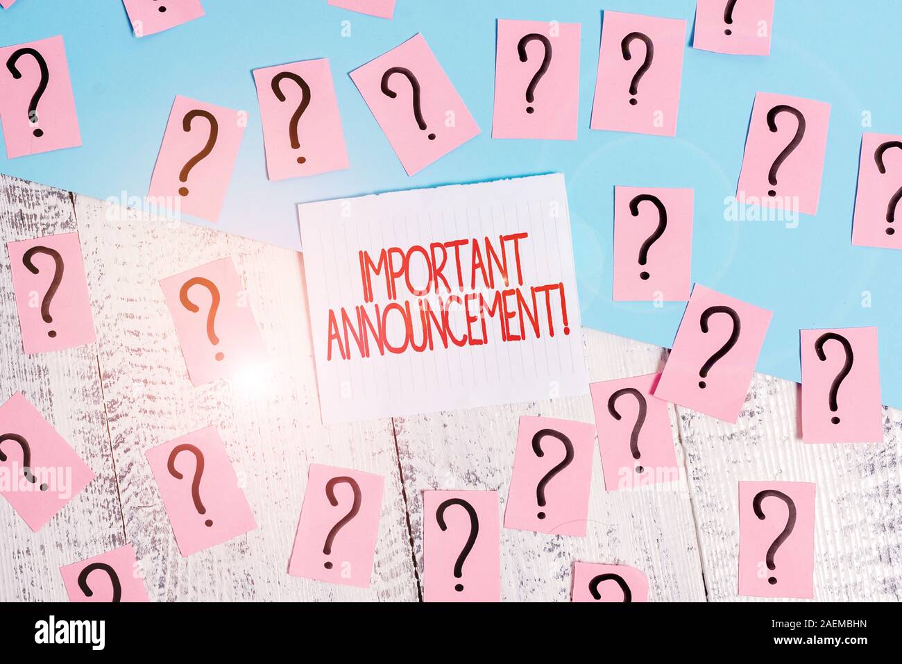 Word writing text Important Announcement. Business photo showcasing ...