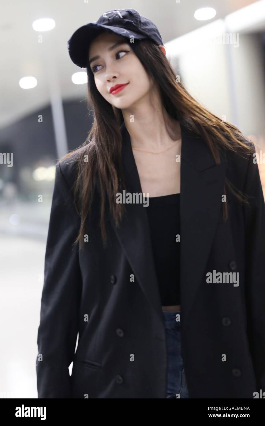 Chinese model, actress, and singer Angelababy or Angela Yeung Wing ...