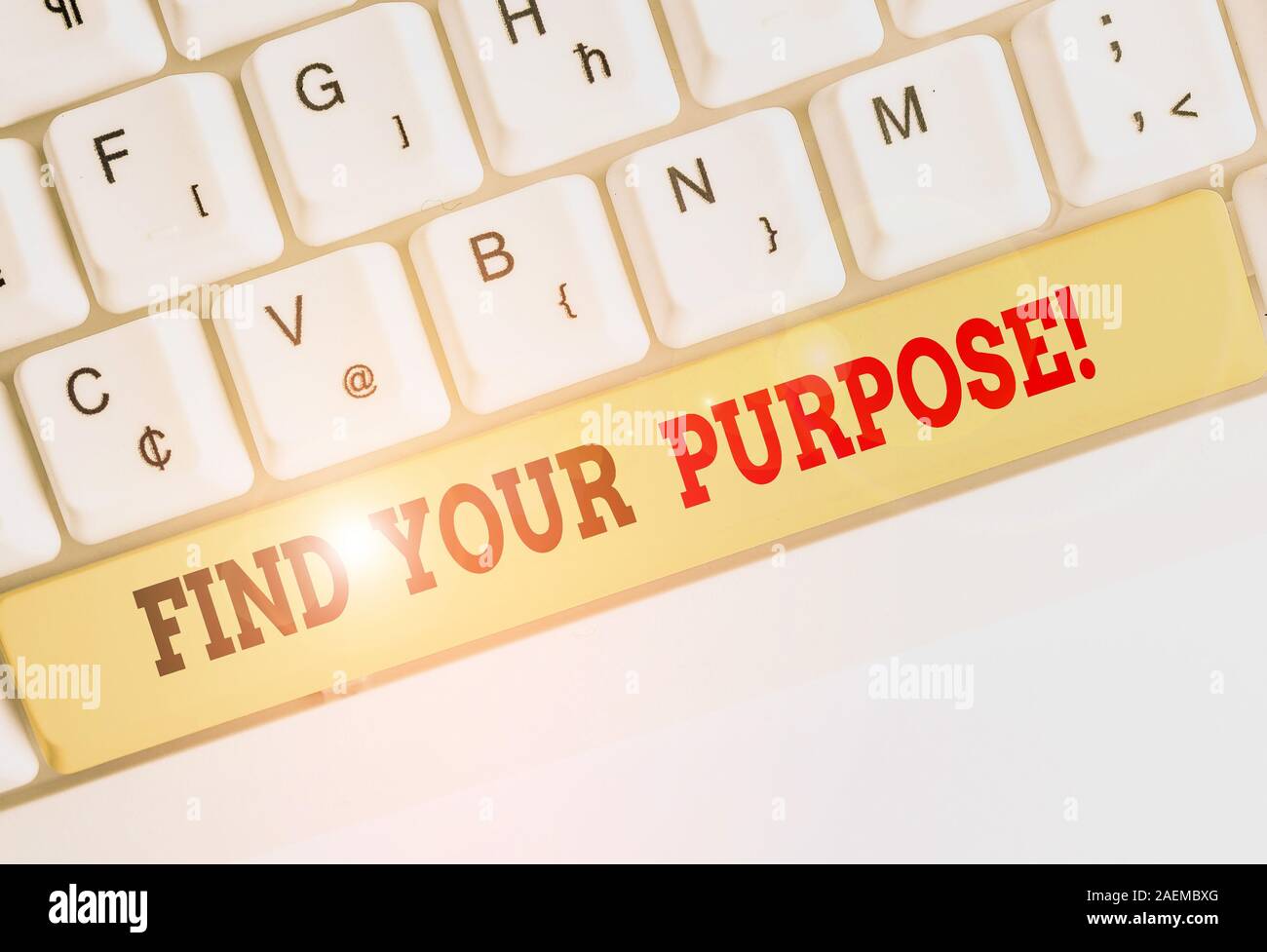 Conceptual hand writing showing Find Your Purpose. Concept meaning ...