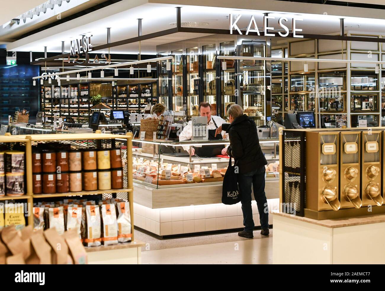 Berlin, Germany. 09th Dec, 2019. The food department "The Sixth" in the ...