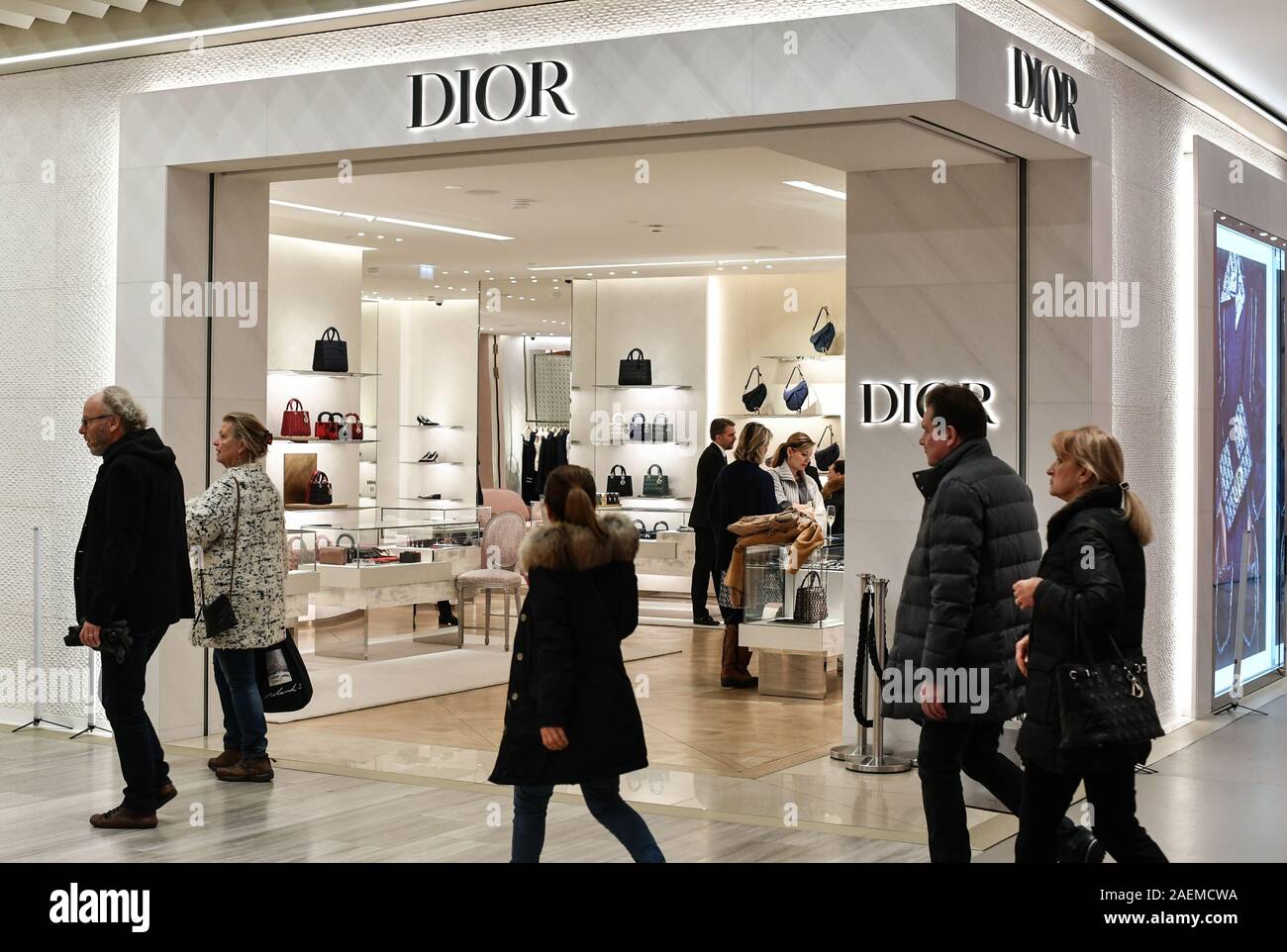 Berlin, Germany. 09th Dec, 2019. The Luxury Boulevard in the department ...