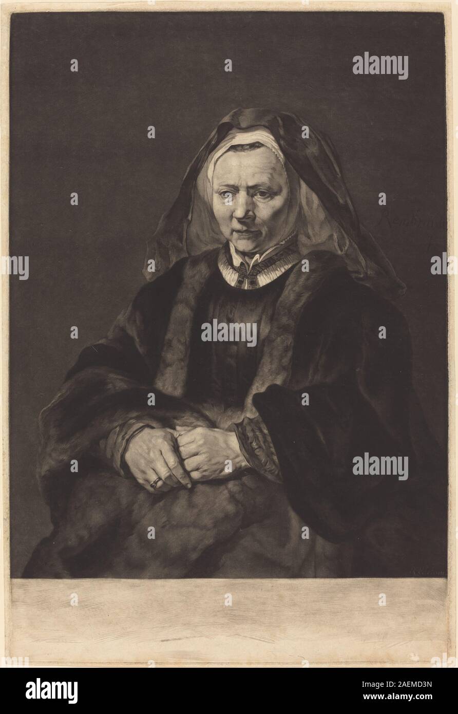 Richard Earlom after Rembrandt van Rijn, Rembrandt's Wife, Rembrandt's ...