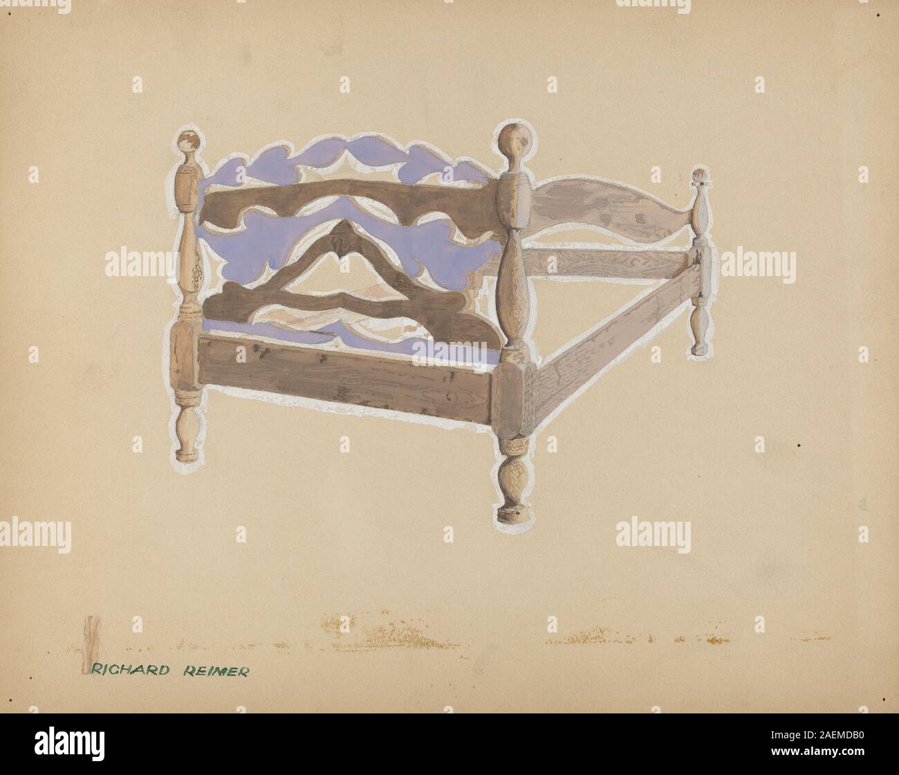 Richard Reimer, Bed, 1935-1942, Bed; 1935/1942 Stock Photo - Alamy