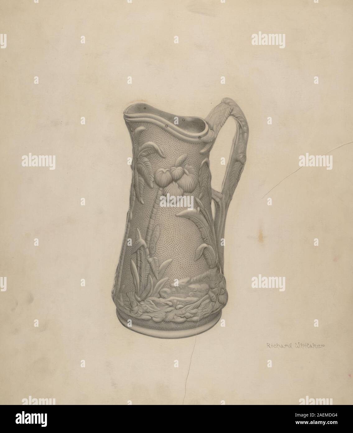 Richard Whitaker, Parian Ware Syrup Pitcher, 1935-1942, Parian Ware ...