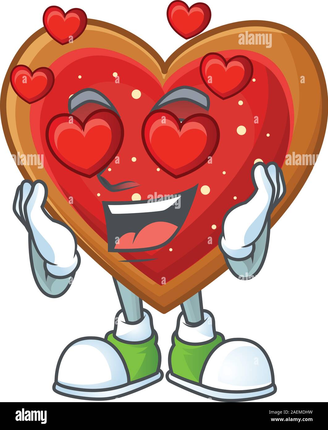 Falling cookies Stock Vector Images - Alamy