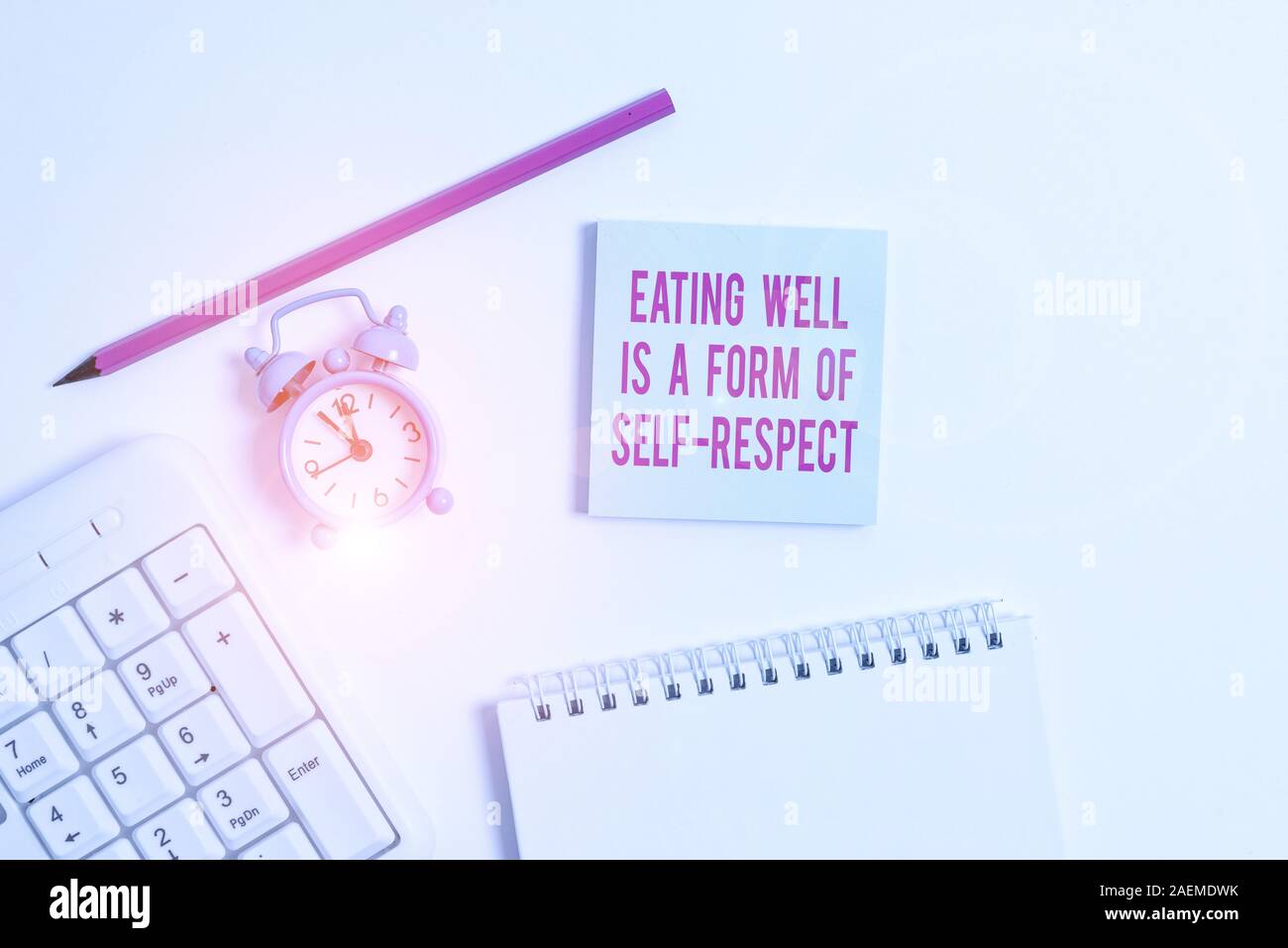 Handwriting text writing Eating Well Is A Form Of Self Respect ...