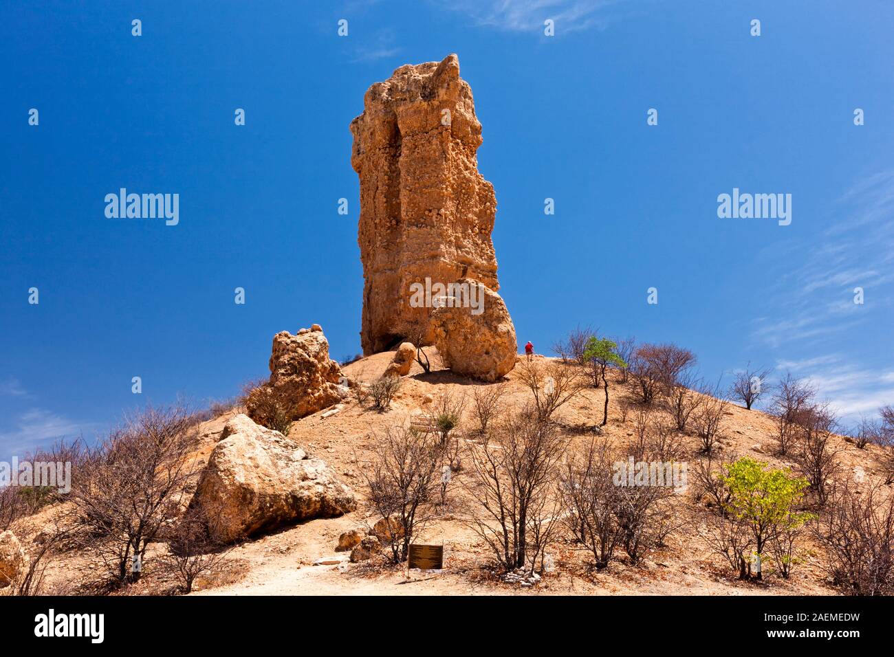 Vingerklip, Finger Rock, Fingerklippe, land mark, near Khorixas ...