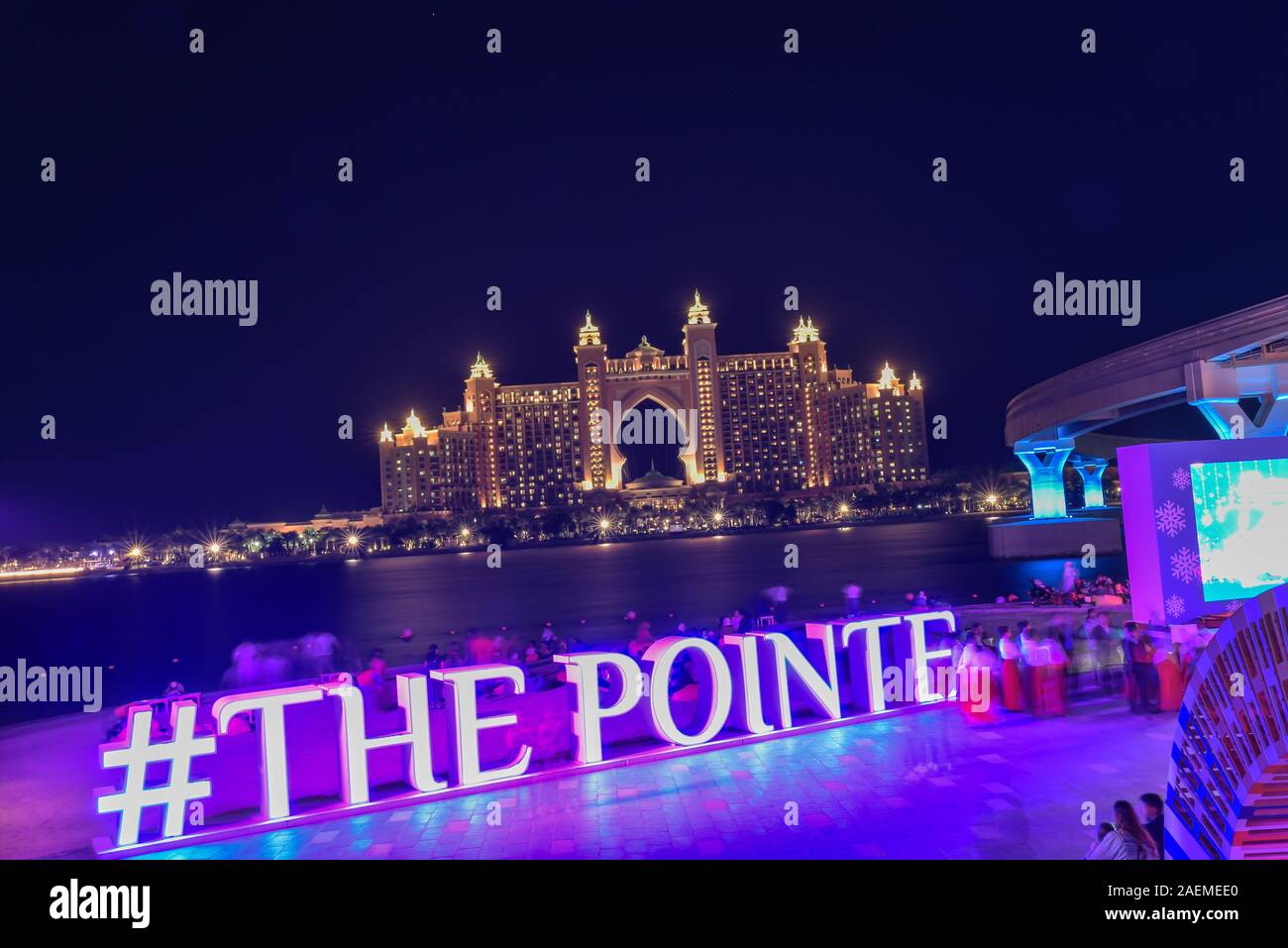 The Pointe, Palm Jumeirah, Dubai, United Arab Emirates, December 06 ...