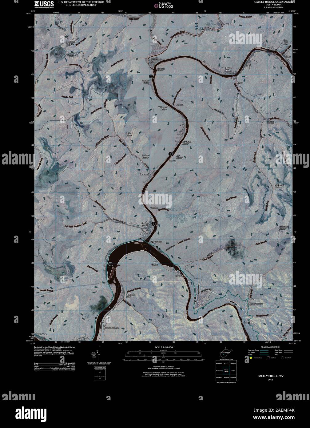 Gauley bridge hi-res stock photography and images - Alamy