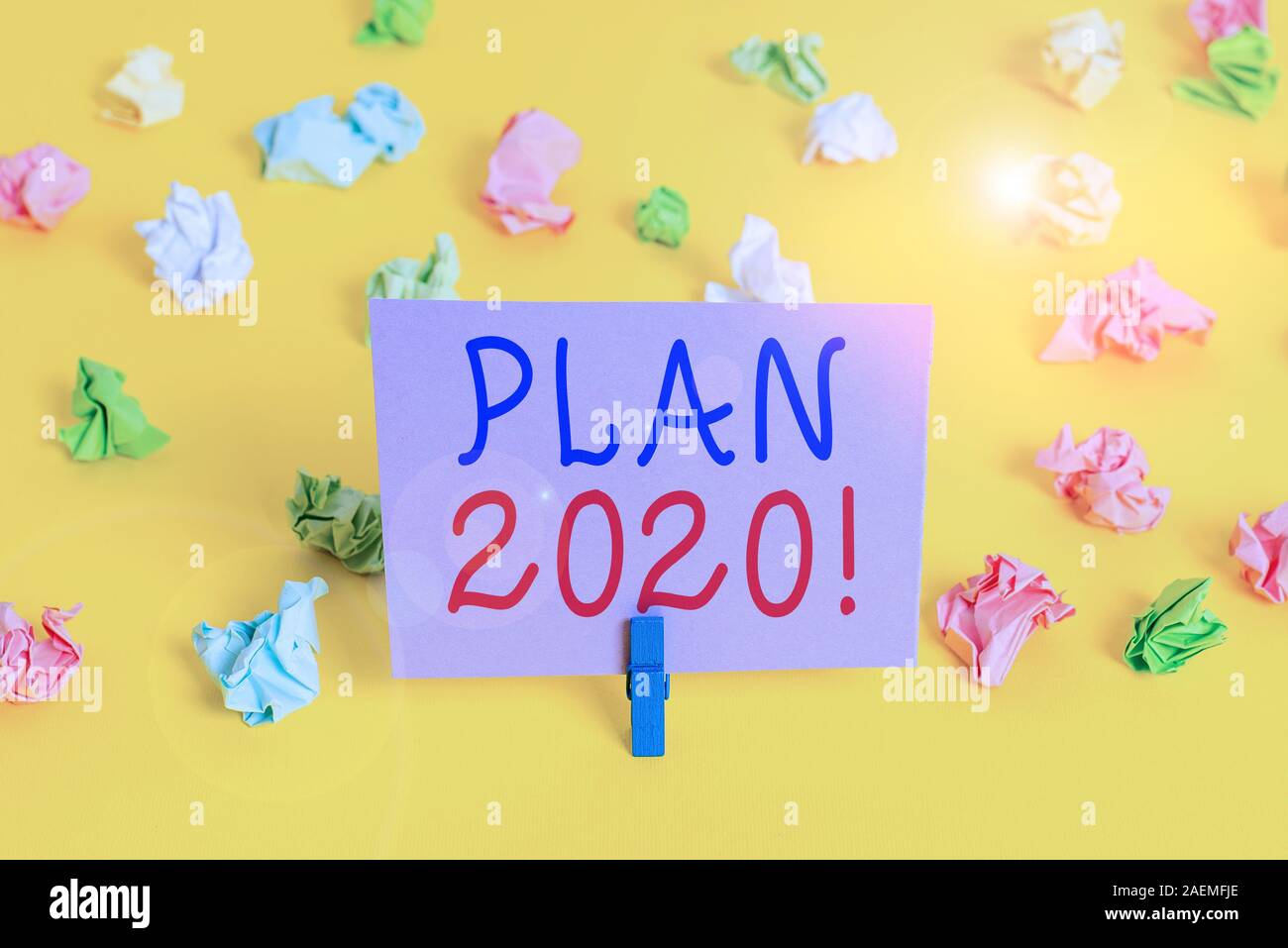 Conceptual hand writing showing Plan 2020. Concept meaning detailed ...