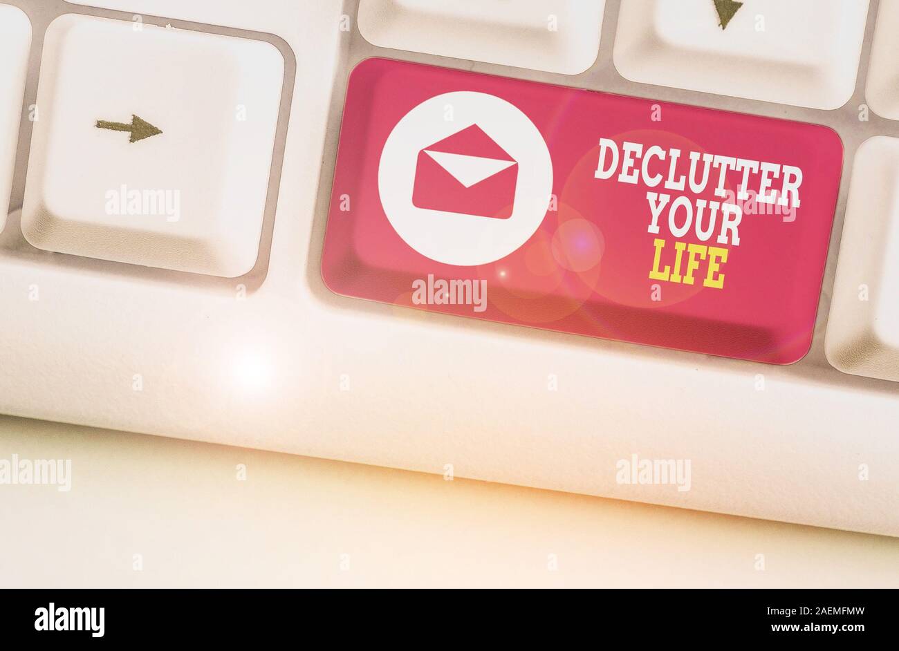 Writing note showing Declutter Your Life. Business concept for To ...