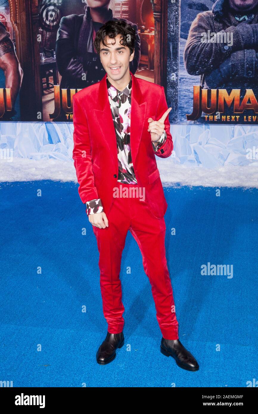 Los Angeles, Ca. 9th Dec, 2019. Alex Wolff at the Premiere of Jumanji ...