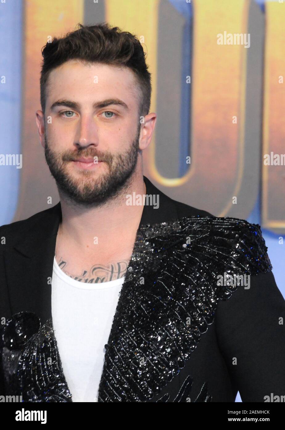 Hollywood, California, USA 9th December 2019 Singer Jordan McGraw ...