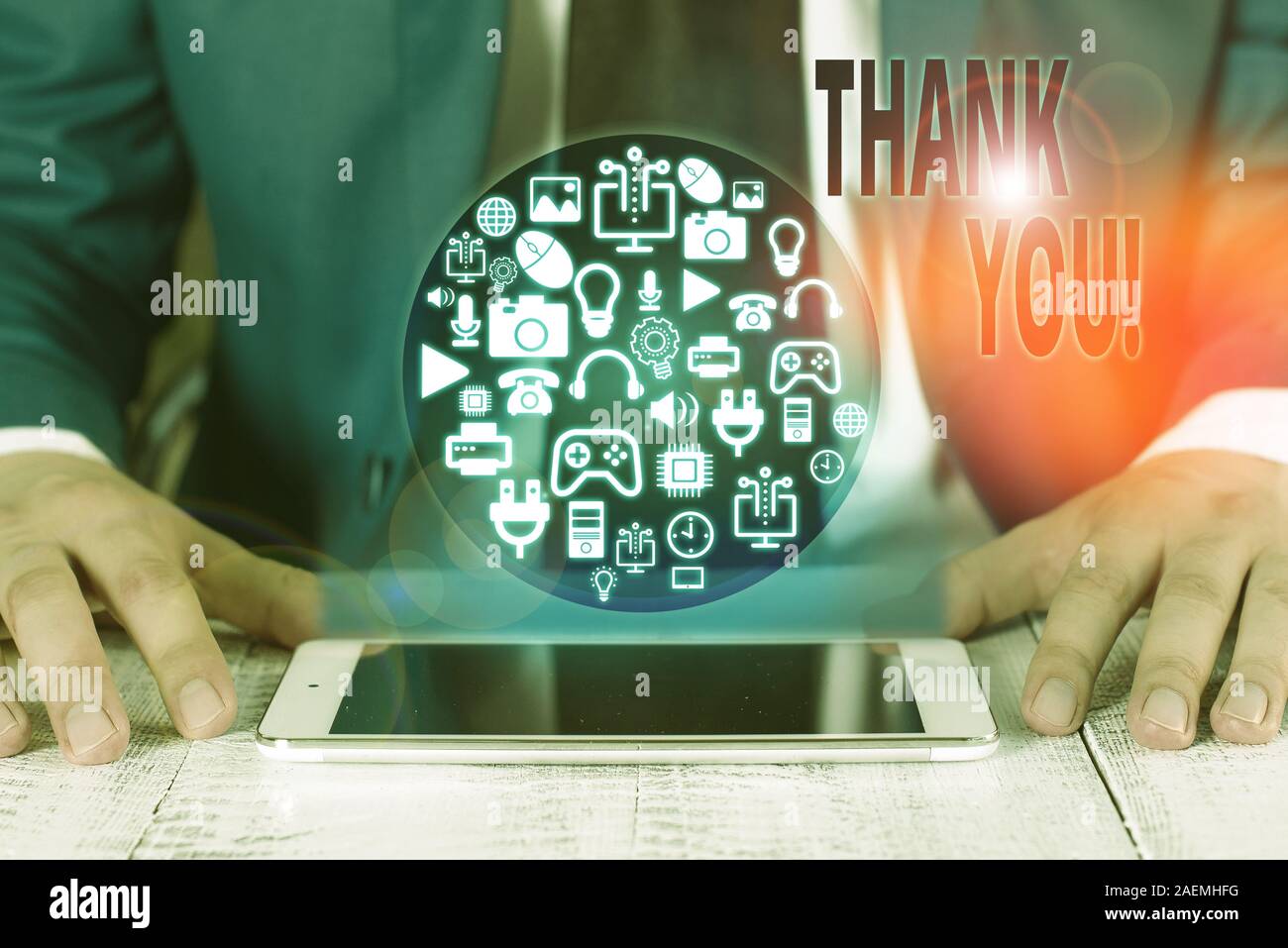 Conceptual hand writing showing Thank You. Concept meaning polite ...