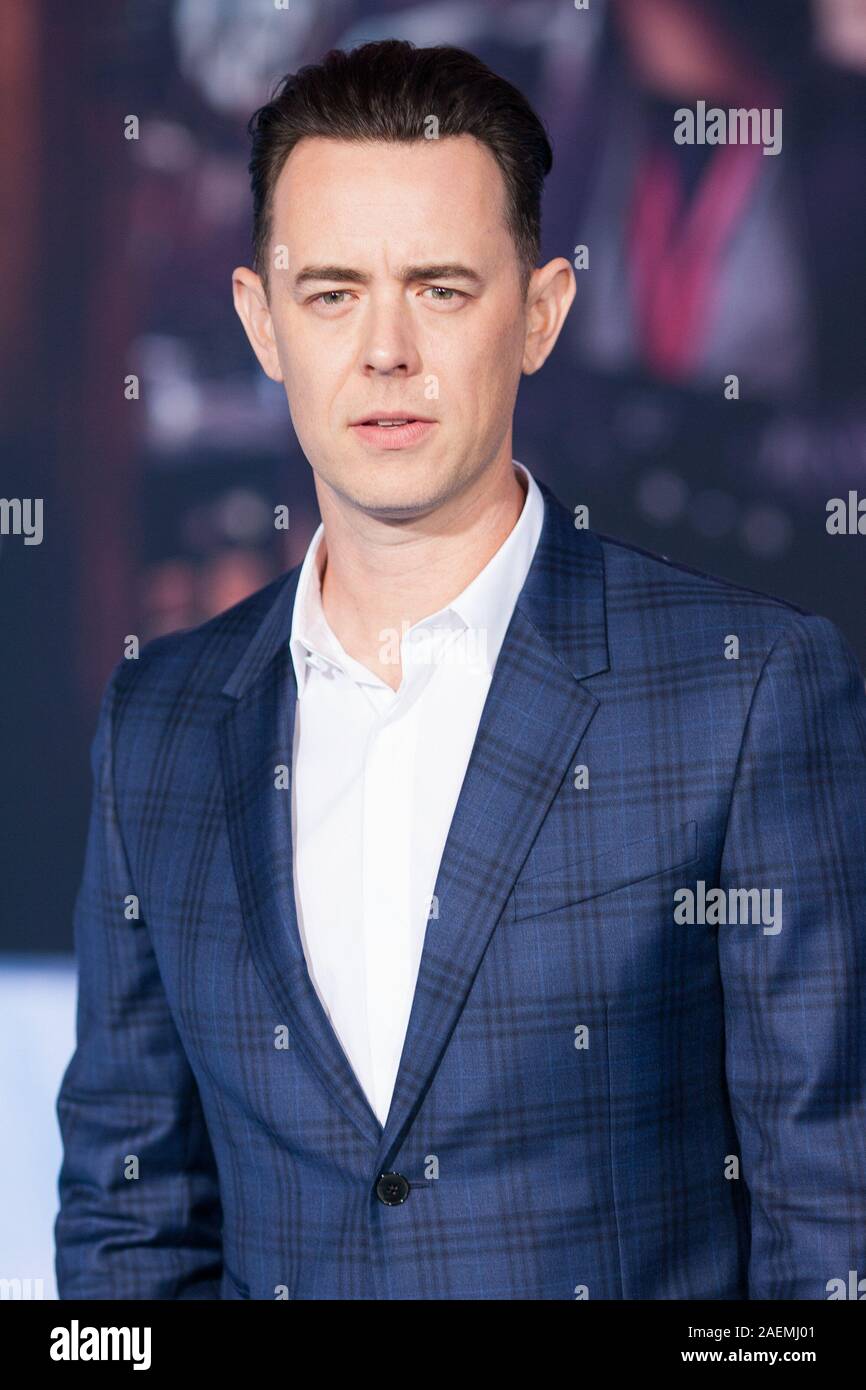 Los Angeles, Ca. 9th Dec, 2019. Colin Hanks at the Premiere of Jumanji ...