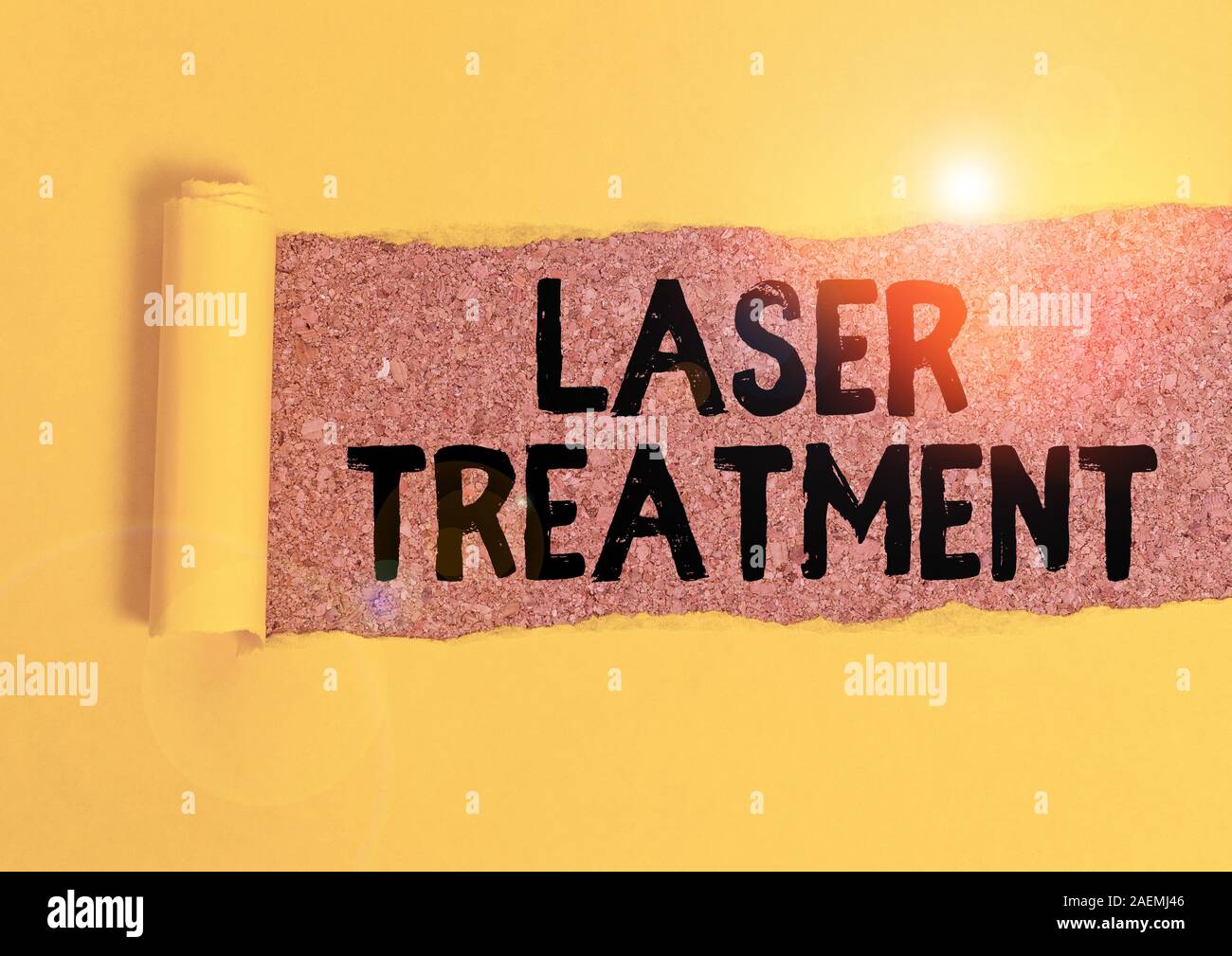 Word writing text Laser Treatment. Business photo showcasing any of ...