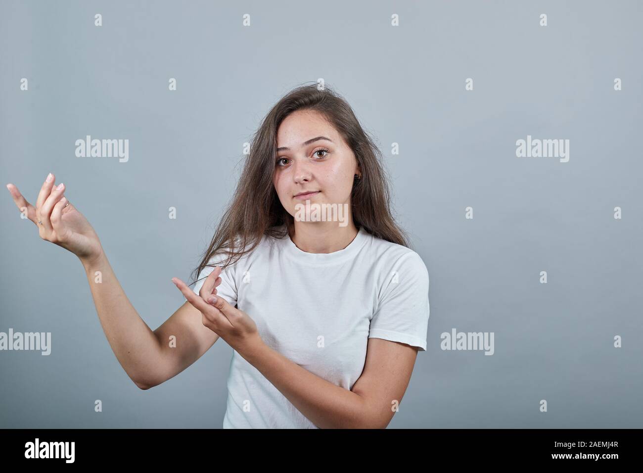 Hand fingers pointing left hi-res stock photography and images - Alamy