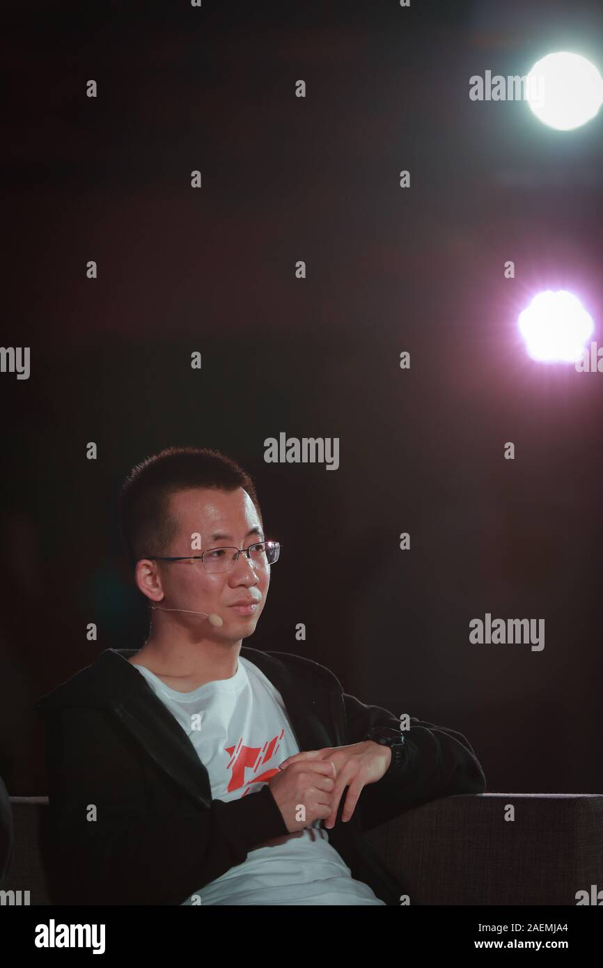 Zhang yiming bytedance hi-res stock photography and images - Alamy