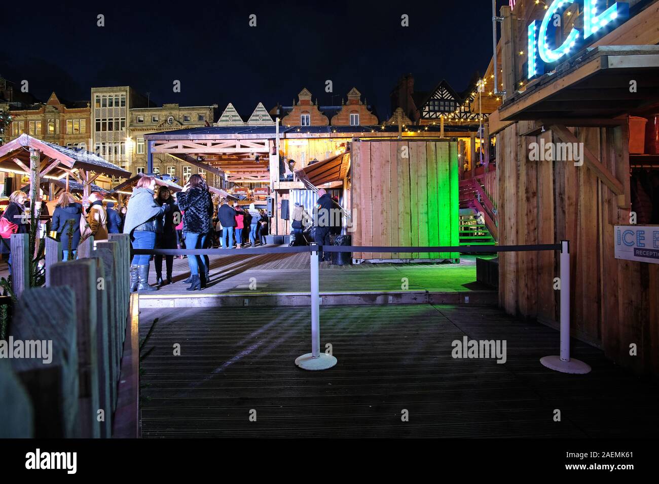 Nottingham christmas lights hi-res stock photography and images - Alamy