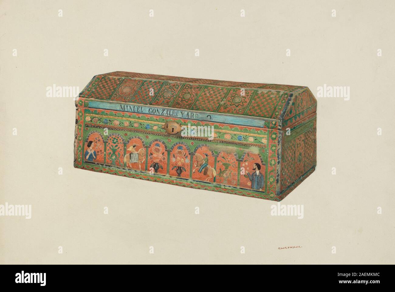 Robert WR Taylor, Chest, 1935-1942, Chest; 1935/1942 Stock Photo - Alamy