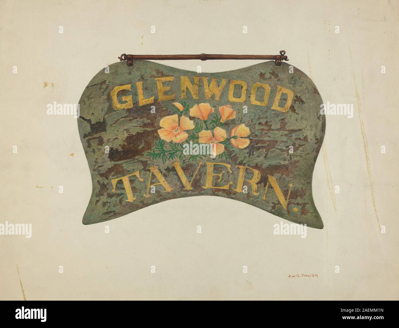Tavern emblem hi-res stock photography and images - Alamy