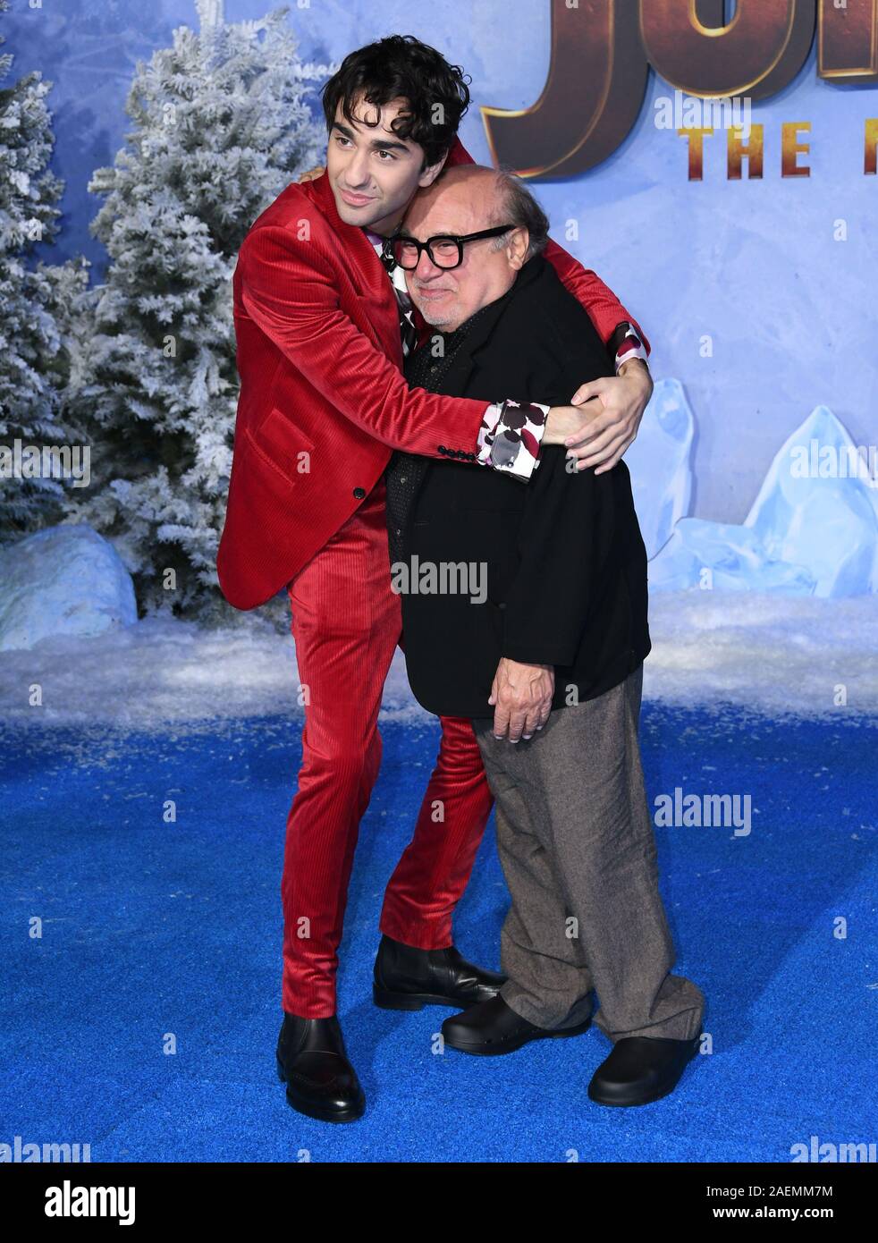 09 December 2019 - Hollywood, California - Alex Wolff, Danny DeVito ...