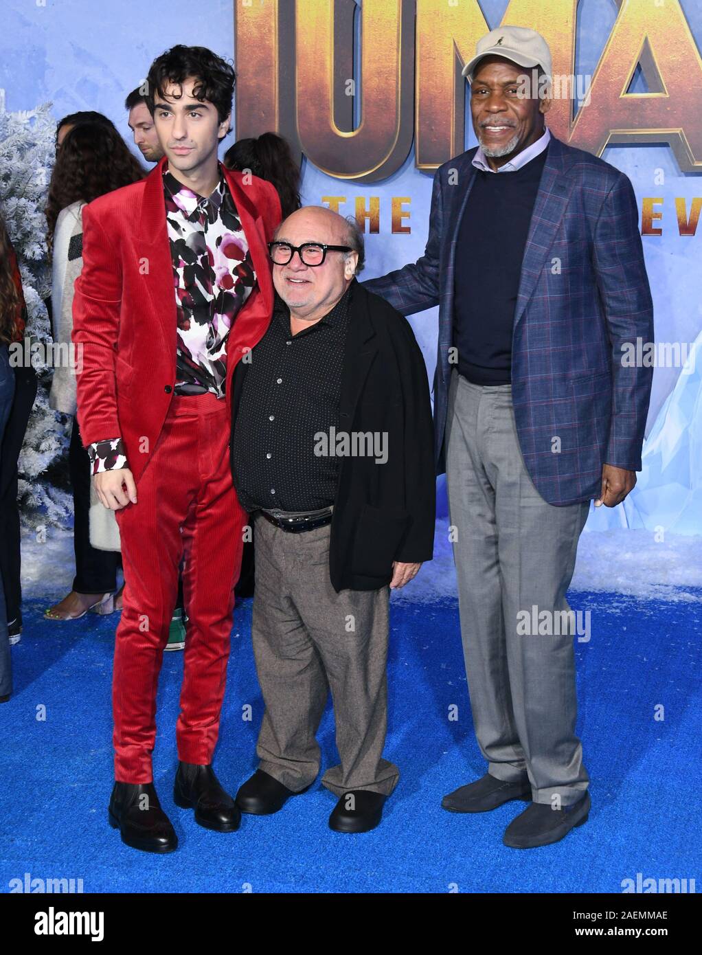 Hollywood, California, USA. 09th Dec, 2019. Alex Wolff, Danny DeVito ...