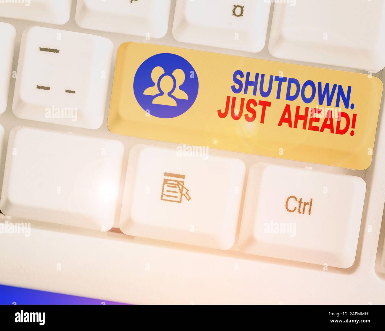 Factory shut down sign hi-res stock photography and images - Alamy