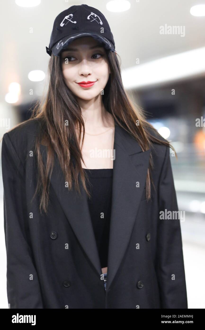 Chinese model, actress, and singer Angelababy or Angela Yeung Wing ...