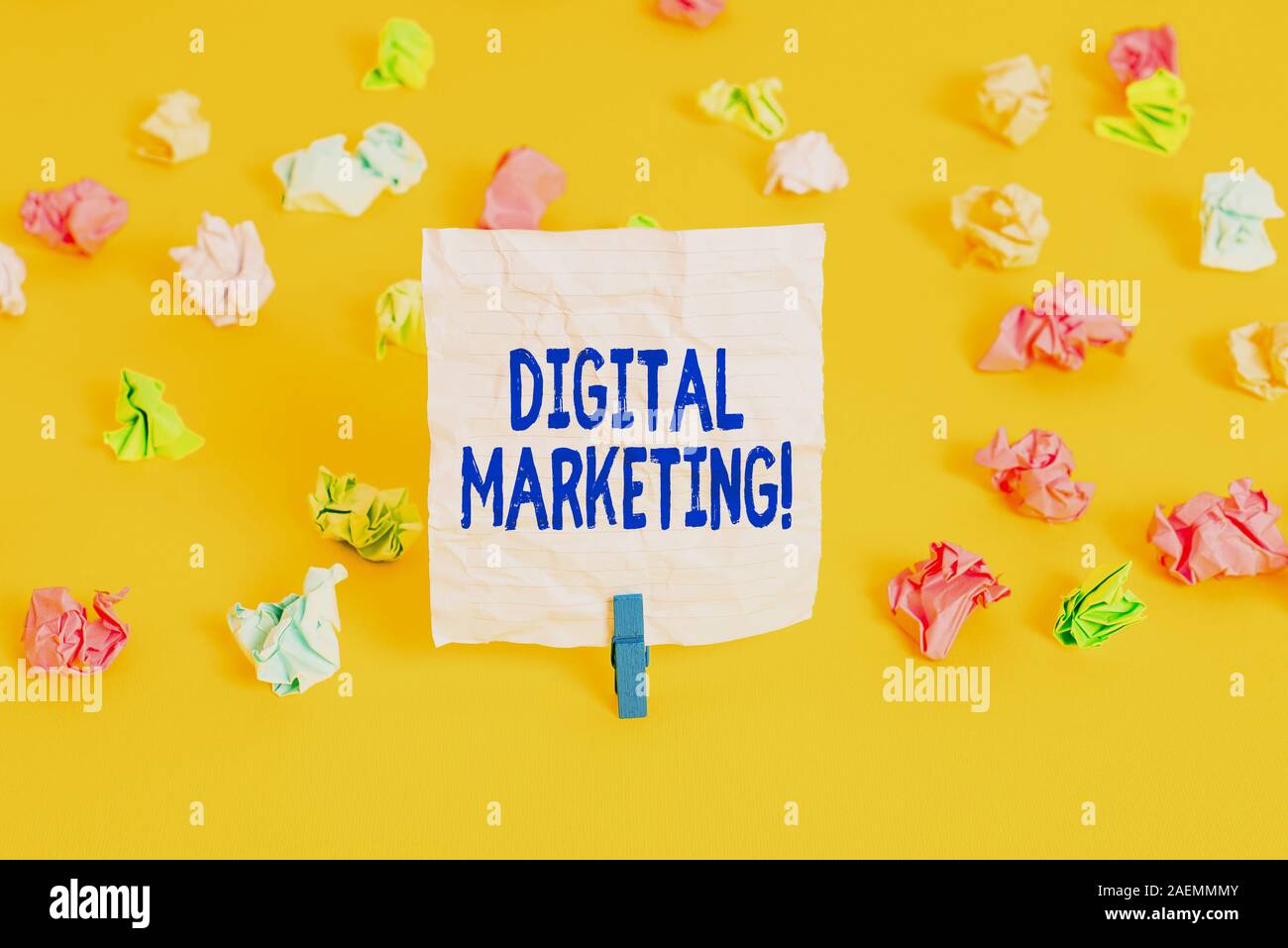 Writing note showing Digital Marketing. Business concept for market ...