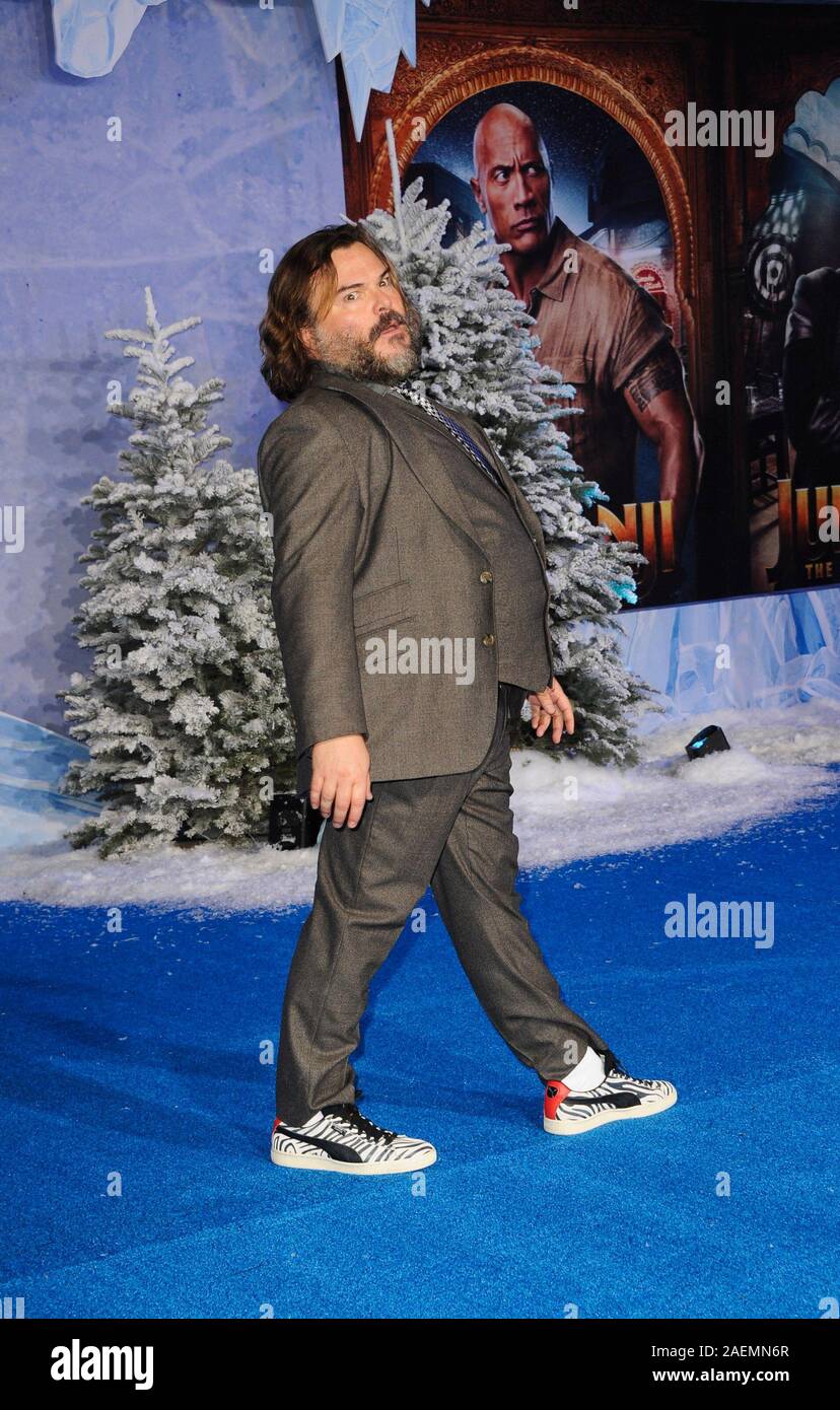 Los Angeles, CA. 9th Dec, 2019. Jack Black at arrivals for JUMANJI: THE ...