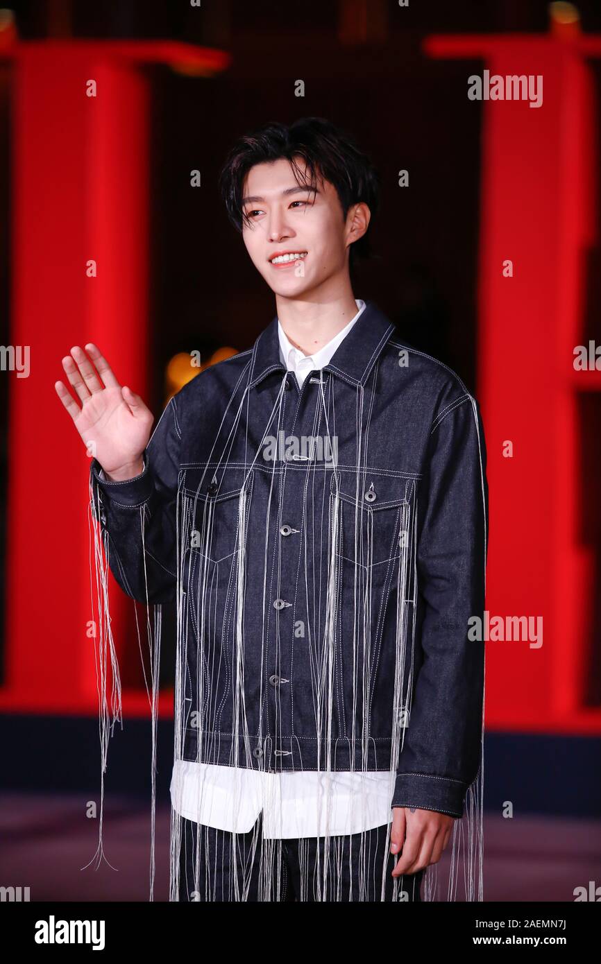 Chinese singer and rapper Fan Chengcheng attends the Valentino Haute ...