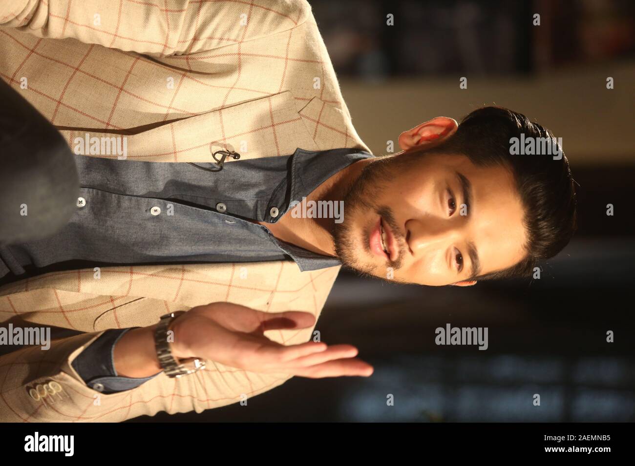 --File--In this unlocated photo, Godfrey Gao is getting interviewed, 17 ...