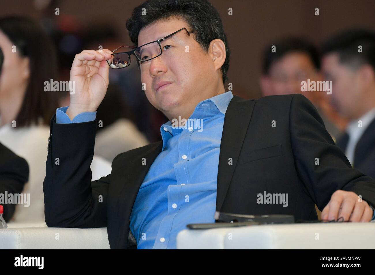 Chinese billionaire businessman, Ding Lei, the founder and CEO of ...