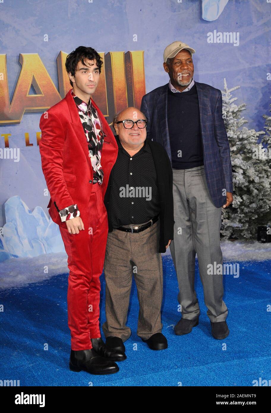 Los Angeles, CA. 9th Dec, 2019. Alex Wolff, Danny DeVito, Danny Glover ...