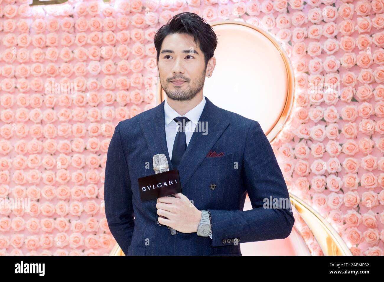 --File--Godfrey Gao attends the Perfume Sharing of Bulgari in Shanghai ...