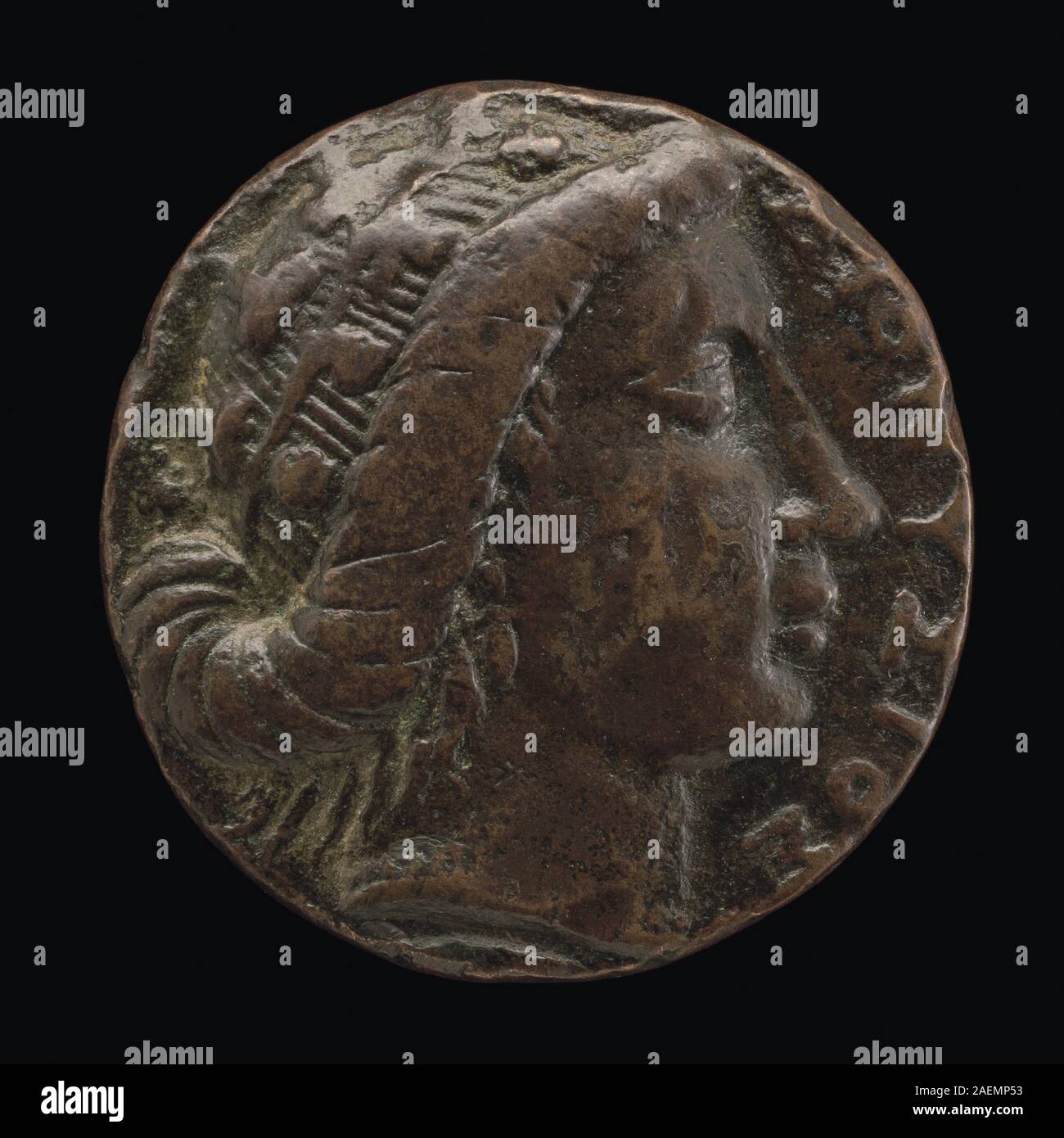 Roman 15th Century, after the Antique, Garlanded Head of Bacchus, c ...