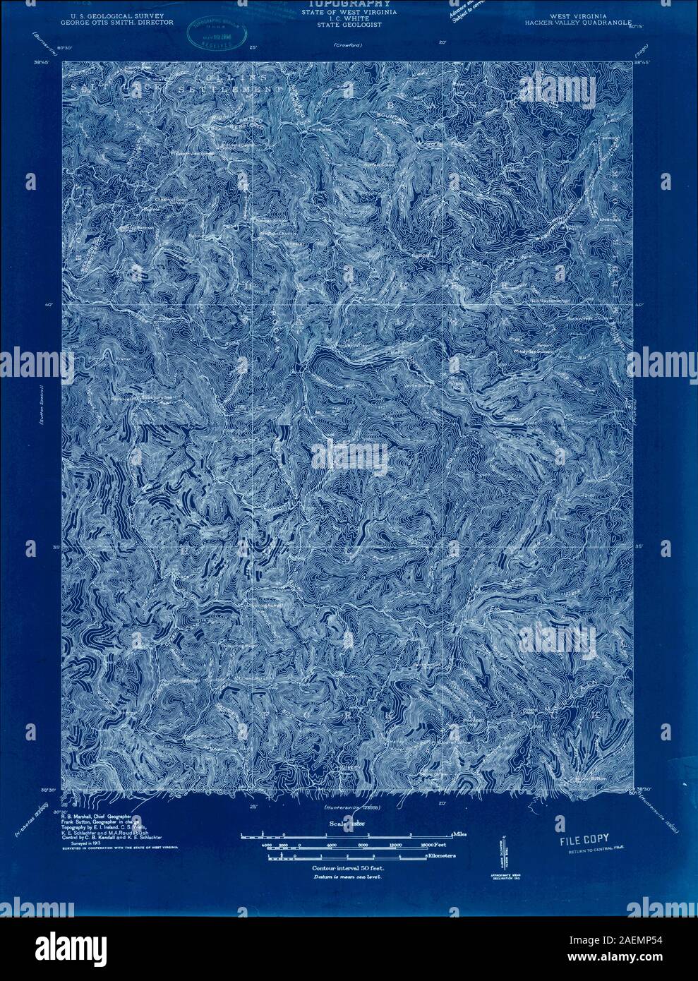 WV Hacker Valley 253231 1913 48000 Inverted Stock Photo - Alamy